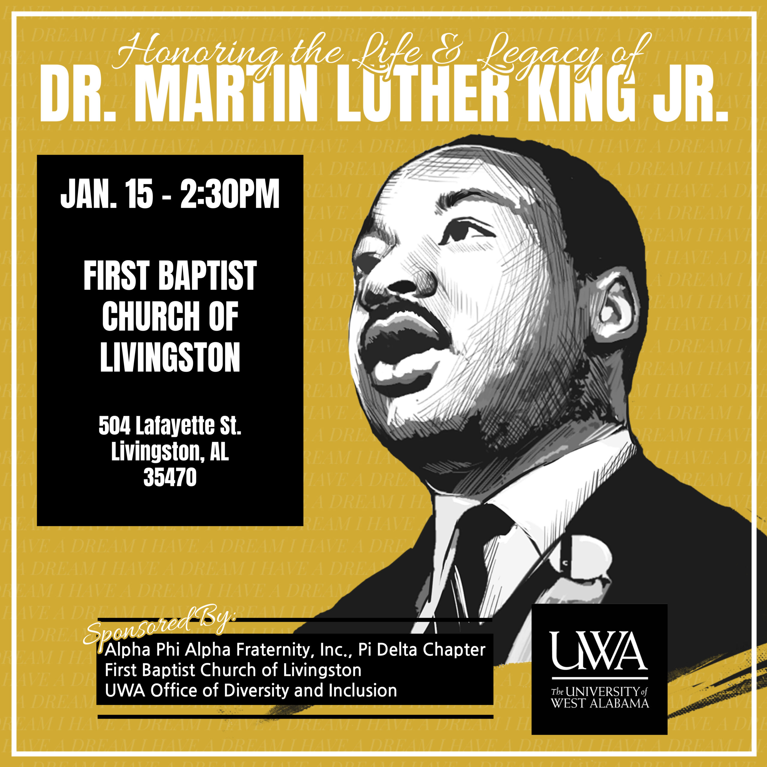 UWA partnering with Livingston community for program honoring life and ...