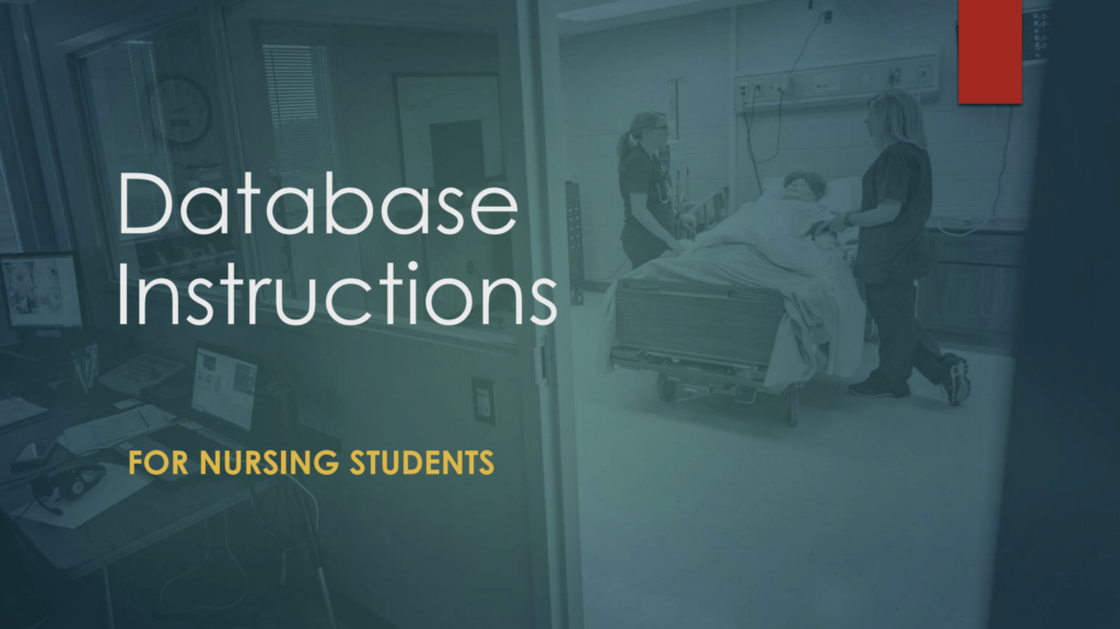 Database Research Tutorials | University of West Alabama